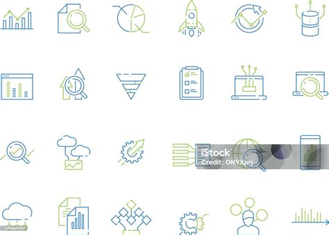 비즈니스 분석 아이콘입니다 관리자 전략 다이어그램의 그래픽 리소 스크 금융 연구 전략 데이터 분석기 아이콘에 대한 스톡 벡터