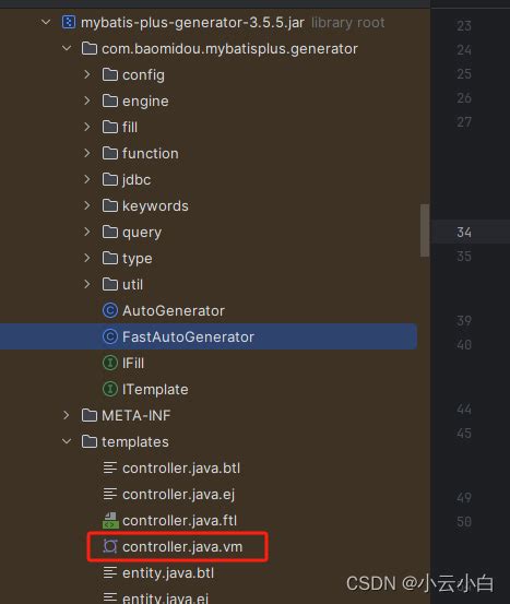 Mybatis Plus Generator 使用 Velocity 生成前后台代码comnfigbuilder Csdn博客