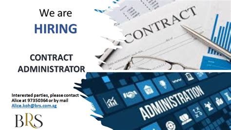 Brs Braindge Recruitment Solutions Pte Ltd On Linkedin Contractadmin Contractspecialist
