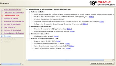 Instalación De Oracle Grid Infrastructure 19c En Oracle Linux 7 Paso A