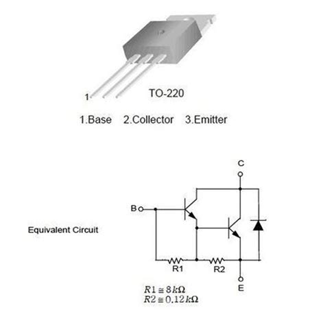 5 X Tip120 Npn Darlington Transistor To 220 All Top Notch