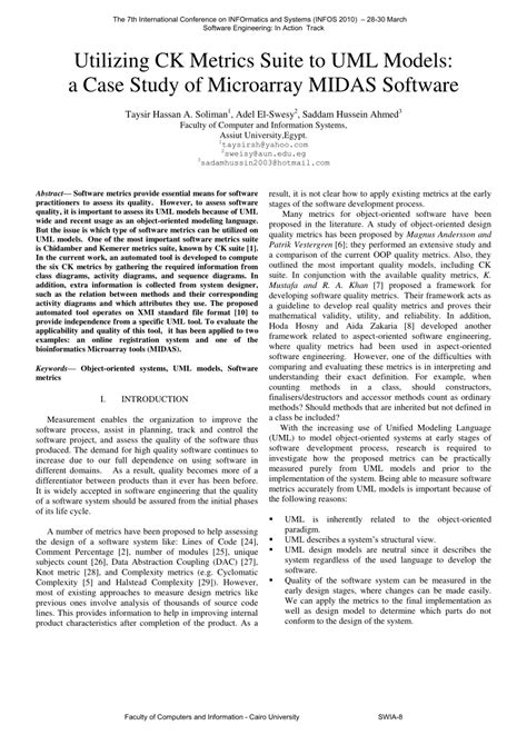 Pdf A Hybrid Metrics Suite For Measuring And Evaluating Software Quality