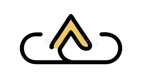 Upload Folder Icon Data Transfer Symbol Vector Vector Design