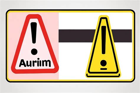 Attention Warning Alert Sign With Exclamation Mark Premium Ai Generated Image