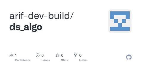 Github Arif Dev Builddsalgo