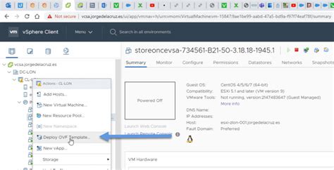 HPE Deploying HPE StoreOnce VSA G4 In VMware VSphere 7 The Blog Of Jorge De La Cruz
