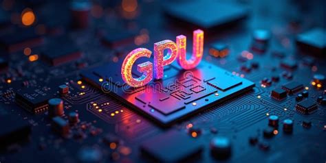 High Performance Gpu Processor Mounted On Advanced Technological