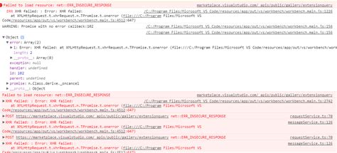 Unable To Query Extensions After Updating To 1193 · Issue 42863