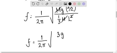 A Metre Stick Swinging In Vertical Plane About An Fixed Horizontal Axis Passing Through Its One