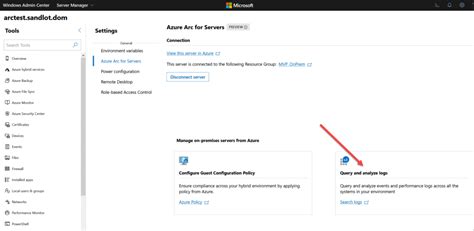 Enable Azure Arc Machines With Windows Admin Center Arc Machines