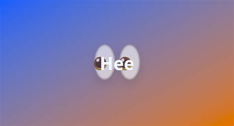 Hee A Hugging Face Space By Pinhsuan