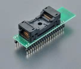 DIL40 TSOP40 ZIF 18 4mm Programming Programmer Adapter Socket Converter Package TSOP40 Elnec