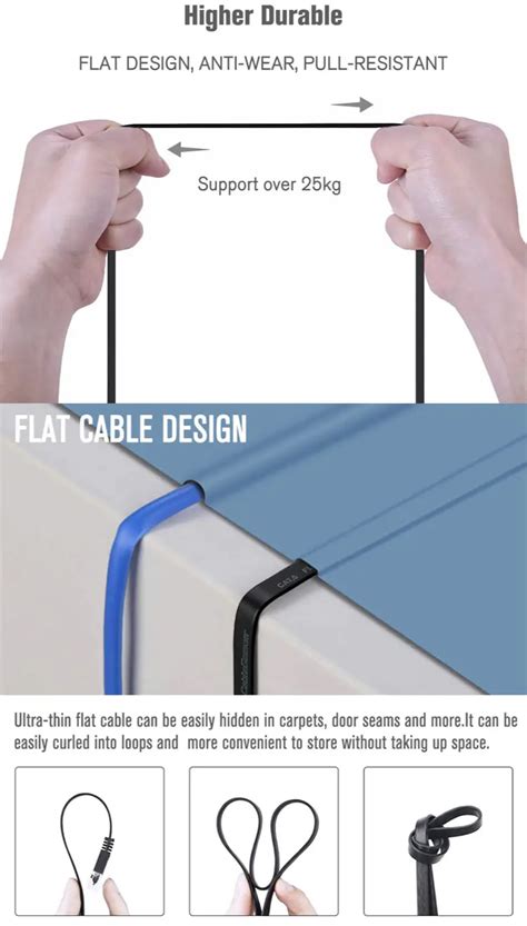 Gcabling Unhielded RJ45 Lan Flat Patch Cord OFC CAT6 UTP Patch Cable Gcabling Optical Fiber