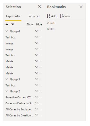 How To Create A Button In Power Bi Using Toggles And Bookmarks By