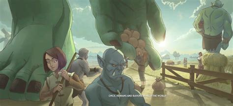 Til Theres A Game Called Extinction Thats All About Giant Orcs This Is An Artwork From It