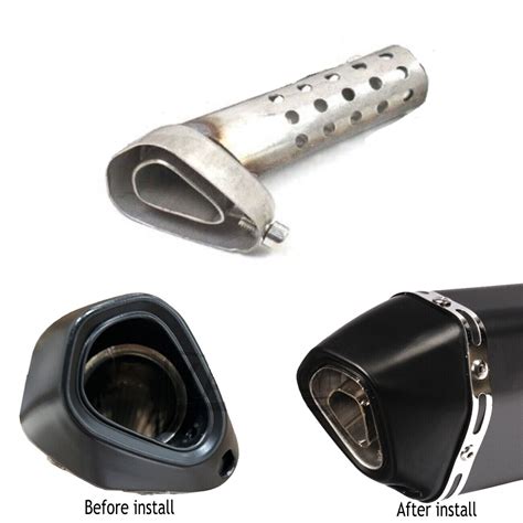 Front Motorcycle Silencer Akrapovic Db Killer Baffles Exhaust Muffler