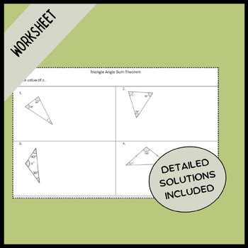 Angle Relationships, Triangle Angle Sum, Parallel Lines and Transversals Harder