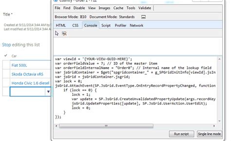 Master Detail With JSGrid CodeProject