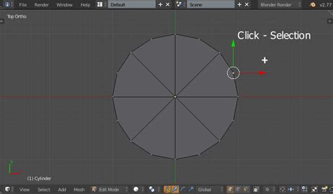 Blenders Single Click Selection Has An Area Of Influence Can I