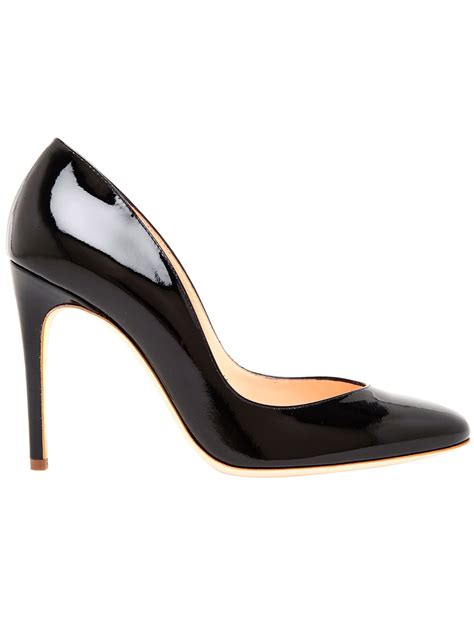 Black Patent Leather Heels