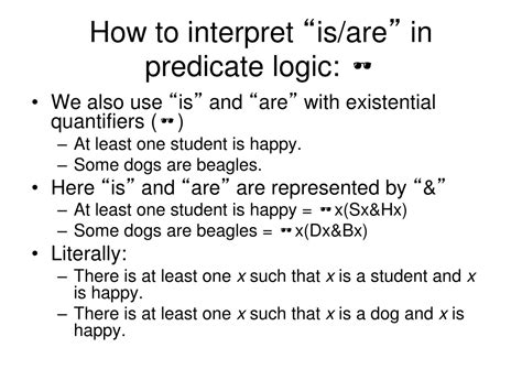 PPT Exploring Predicate Logic Names Predicates And Quantifiers