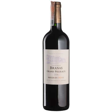 Вино Chateau Branas Grand Poujeaux 2016 075 л купити в Києві ціна