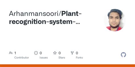 Plant Recognition System Using Images Main File Ipynb At Main · Arhanmansoori Plant Recognition