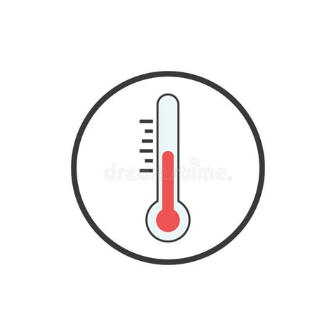Thermometer Icon Design Stock Vector Illustration Of Health 354553556