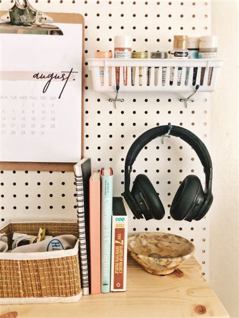 DIY Pegboard Organization System Xoxojackie Com Life Style Blog