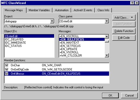 Creating A Dialog