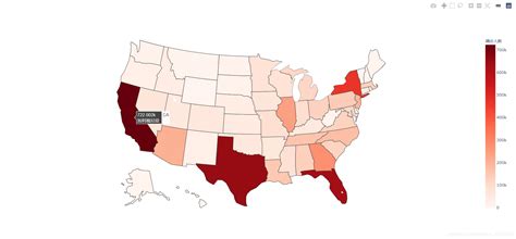 绘制简单的美国疫情地图（plotltyrequest）gofiguredatagochoropleth Csdn博客