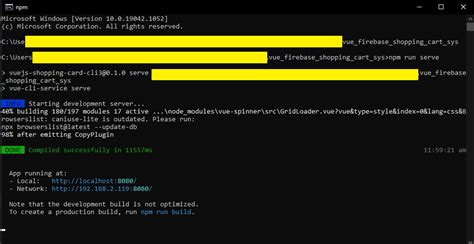 Online Shopping Cart System In Vue Js And Firebase Database
