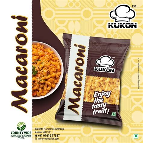 Macroni Pasta Package For Eat Packaging Type Packet At Rs 10 Pack In Guwahati