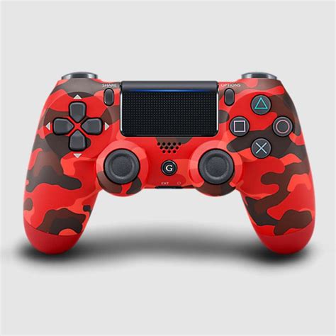 Wireless Bt Gamepad For Ps4 Controller Como Red Gameak Jo Gaming Accessories Store