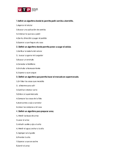 Principios De Algoritmos 1 Definir Un Algoritmo Donde Te Permite