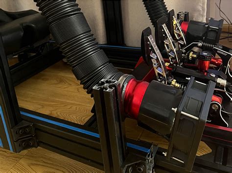 Simplayer Sim Racing Wind Simulator With Dual Tube Plug And Play For Simagic Fanatec Racing