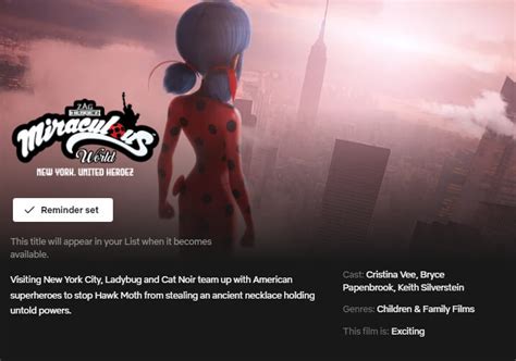 Miraculous Ladybug Season 4 Special Release Date