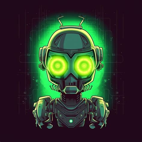 Premium Photo Depiction Of Robot Ai