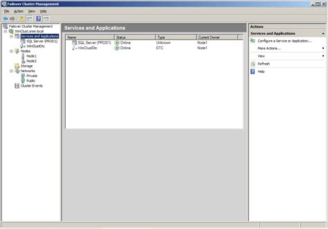 Windows Failover Cluster Manager Mssqltrek