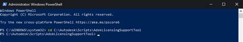 how to reset licenses using the autodesk licensing tool command prompt