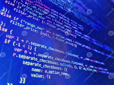 Html5 Concept Macro Backdrop In Warm Colors Programmer Workplace