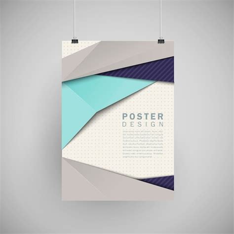 Premium Vector Modern Abstract Poster Template Set