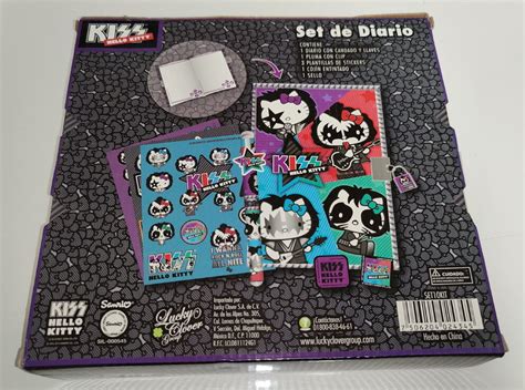 Kiss Hello Kitty Diary Set Mexico Eulenspiegels Kiss Collector Shop
