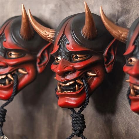 Kabuki Red Ape Mask