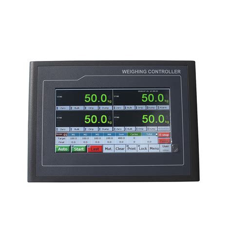 Supmeter Four Scale Plant Controller TFT Touch Ration Batching Indicator Controller Bst M
