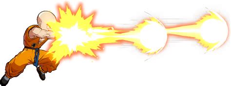 File DBFZ Krillin JS Png Dustloop Wiki