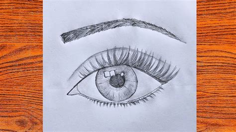 How To Draw A Realistic Eye For Beginners Step By Step Draw