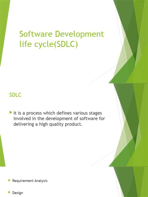 manual testing ppt3 sdlcandstlc pdf software bug software testing