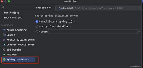 最新社区版idea插件“intellij Spring Assistant”idea社区版spring插件 Csdn博客