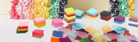 Kimober 12000pcs 1 Inch Tissue Paper Squares 30 Assorted